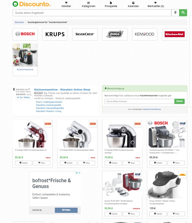 Prospekte und Angebote bei Discounto finden